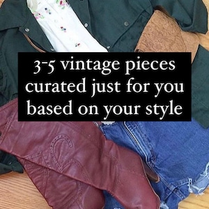 Personalized Vintage Collection | Curated Style Bundle | Wardrobe ...