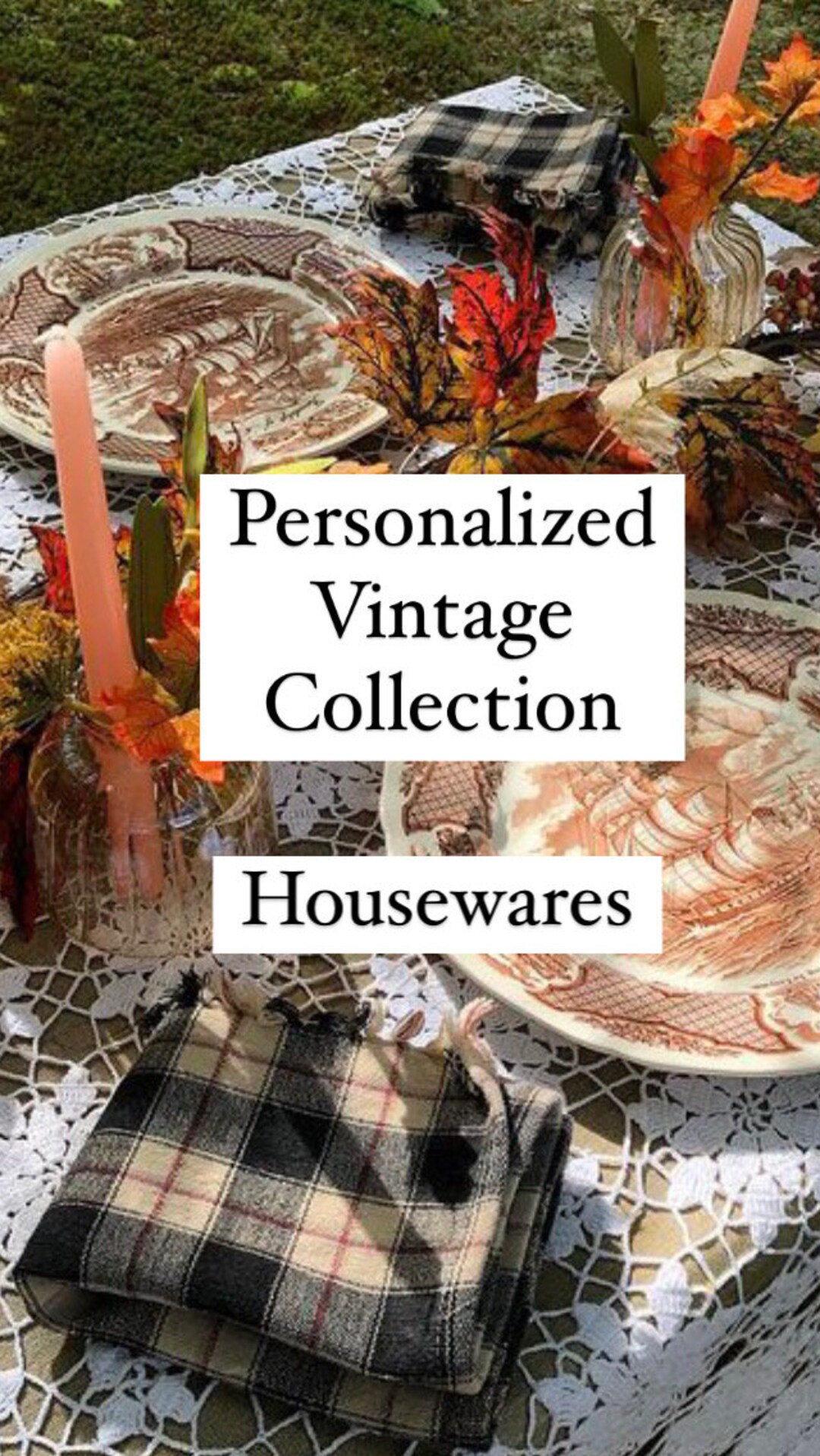 Personalized Vintage Collection | Home Goods Bundle | Curated ...
