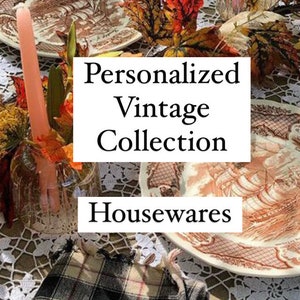 Personalized Vintage Collection | Home Goods Bundle | Curated ...