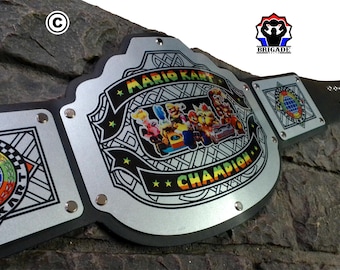 Mariokart Championship Title Belt Legend Model Hand Crafted Adult Size ...