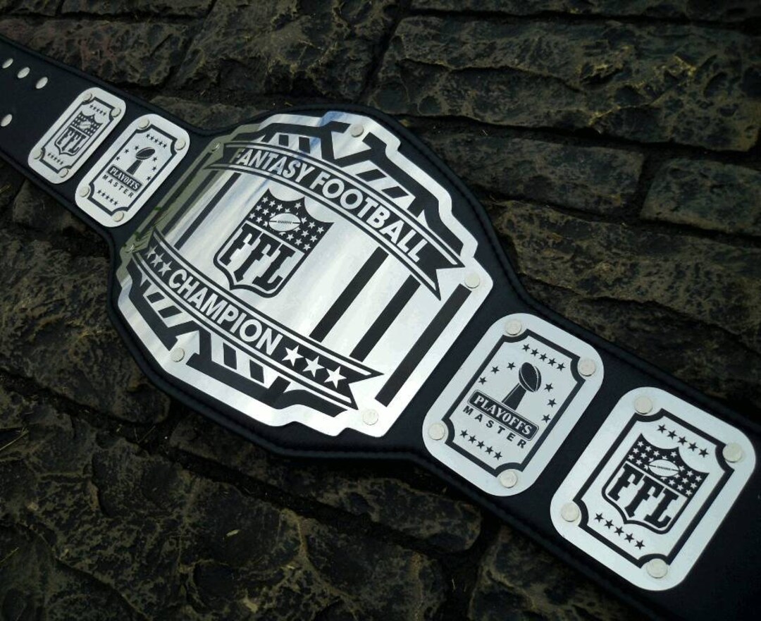 Fantasy Football Championship Title Belt Legend Model Hand Crafted ...