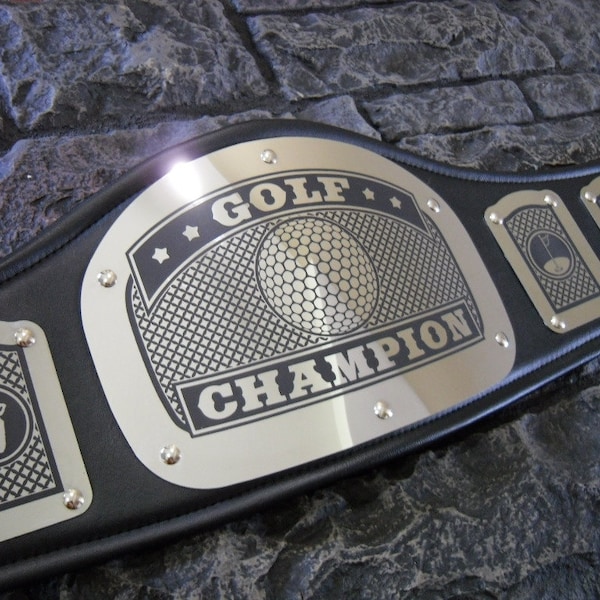 Golf Championship Belt - Etsy