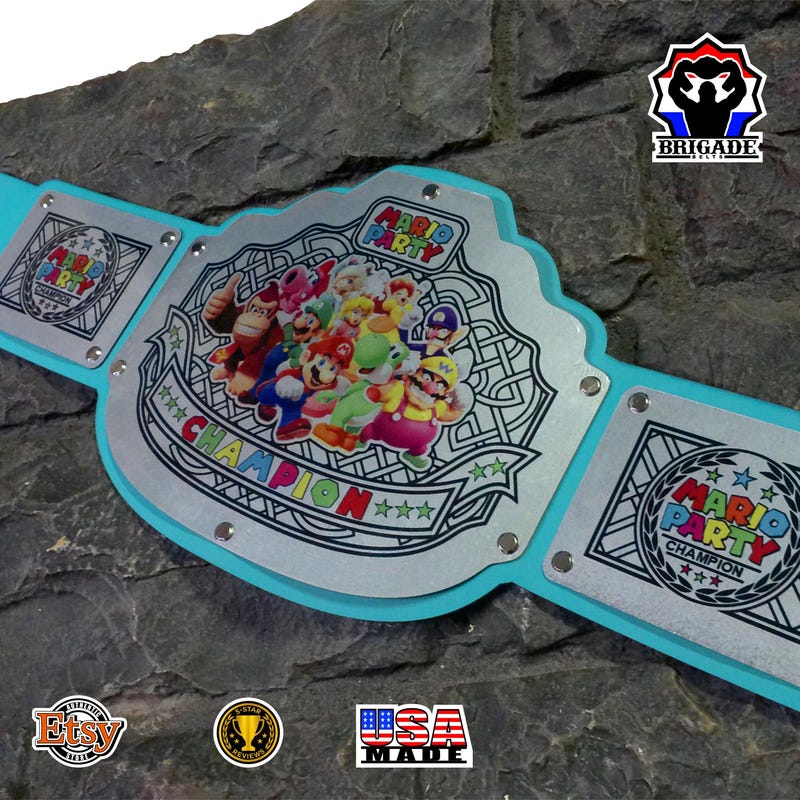 Super Mario Champion - Etsy