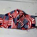 American Flag Face Mask: Reusable Patriotic Americana Theme - Etsy