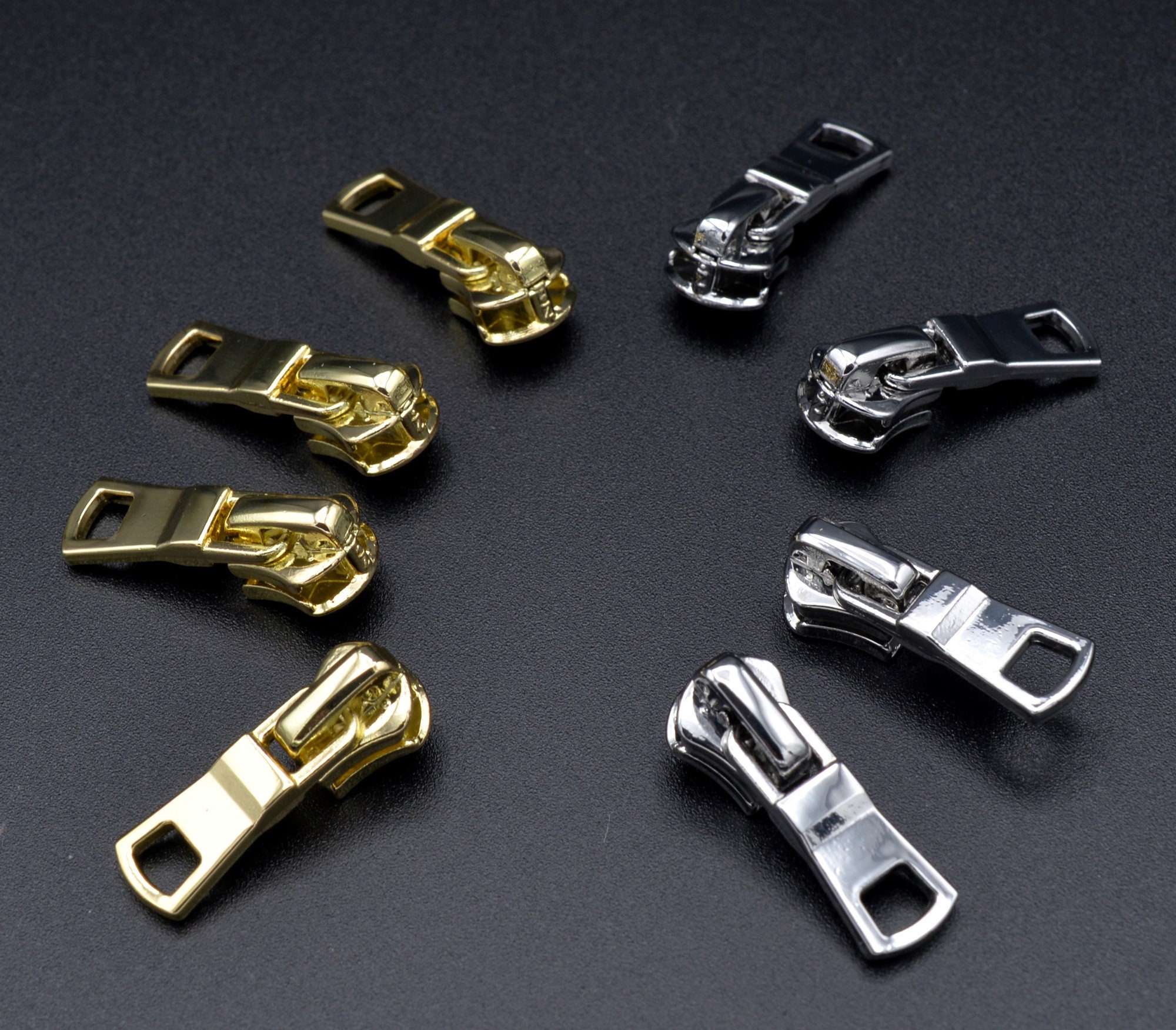 High-end Metal Zipper Pulls, Size #3 and or #5, Zipper Pulls, Purse ...