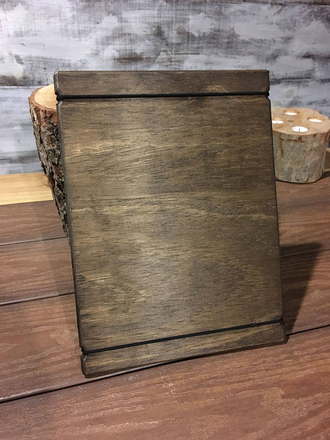 Large Wood Menu Boards With Bands - Standard Banded Menu Boards - Wood ...
