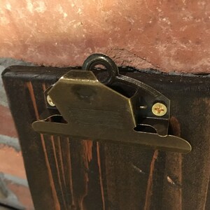 Restaurant Menu Boards - Rustic Menu Boards - Rustic Wood Clipboard - Etsy