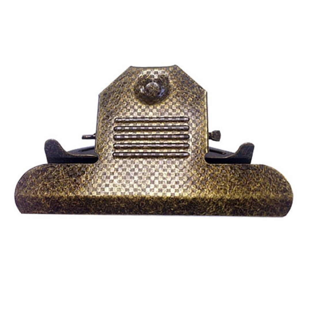 Old Fashion Clipboard Clip Large Checkered Antique Style Clipboard Clip ...