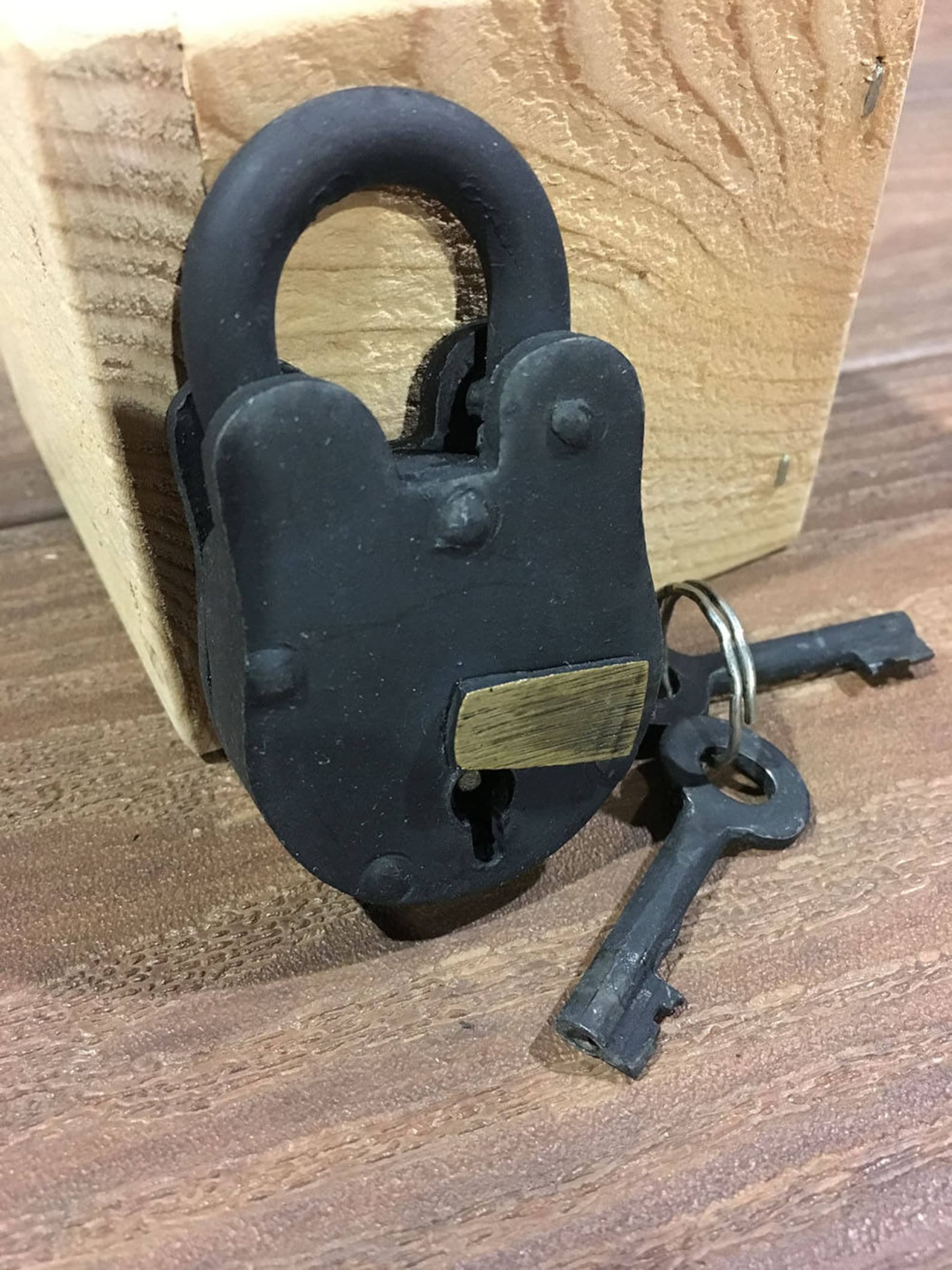 Iron Lock and Keys Old Fashion Lock and Key Antique Style Iron Lock ...