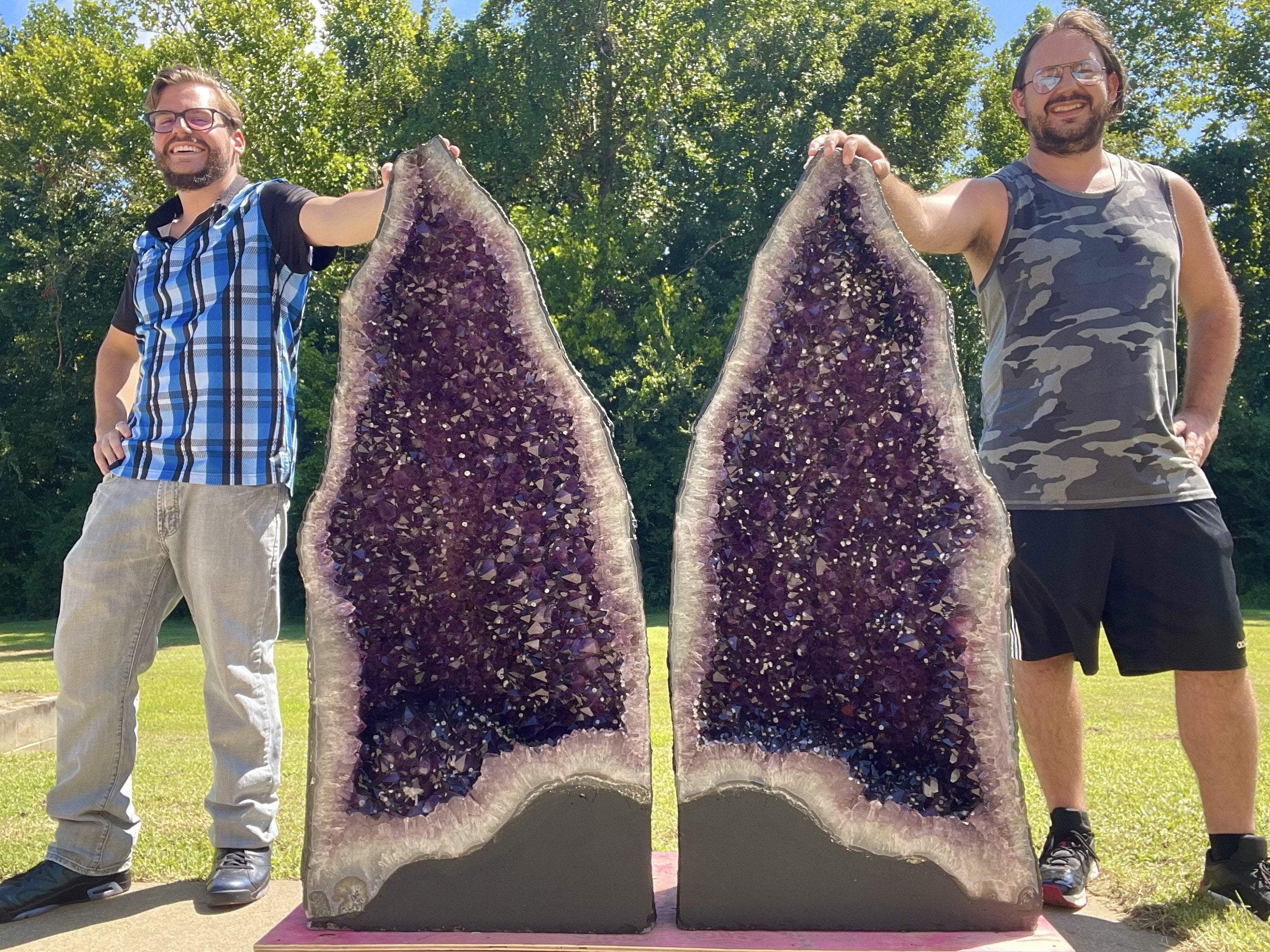 Giant Amethyst Geodes