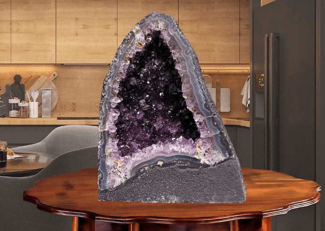 Amethyst Geode Cathedral 10.50 VERY High Quality DAG-16 Hexagonal ...