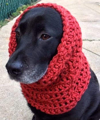 Dog Snood Pattern / Classic Holiday Dog Scarf Pattern / Dog | Etsy