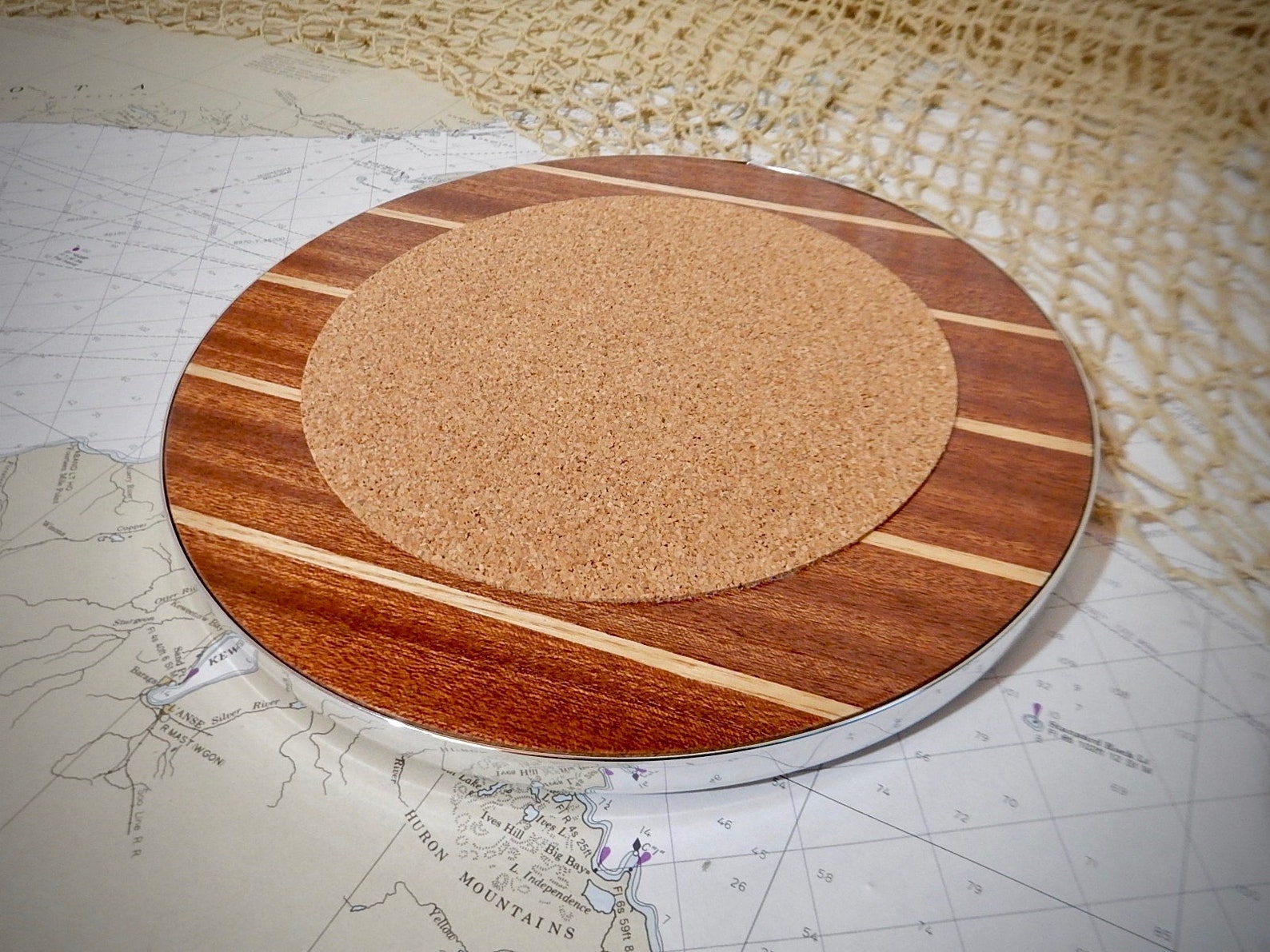 Nautical Trivet Hot Pad Wood Trivet Wooden Boat Kitchen | Etsy