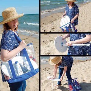 Beach Sand Table - Portable Spike Table - Resort Cottage Furniture ...