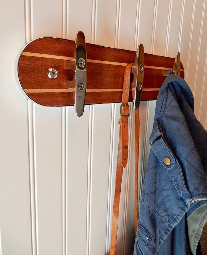 Wall Hook Rack Nautical Coat Rack Paddle Rack Classic | Etsy