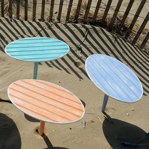 Beach Sand Table - Portable Spike Table - Resort Cottage Furniture ...