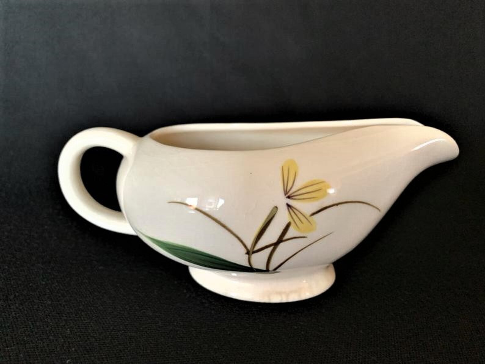 Vintage Maruta Ware Gravy Boat Hand Painted Japan | Etsy