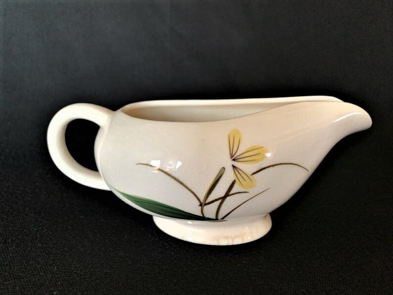 Vintage Maruta Ware Gravy Boat Hand Painted Japan | Etsy