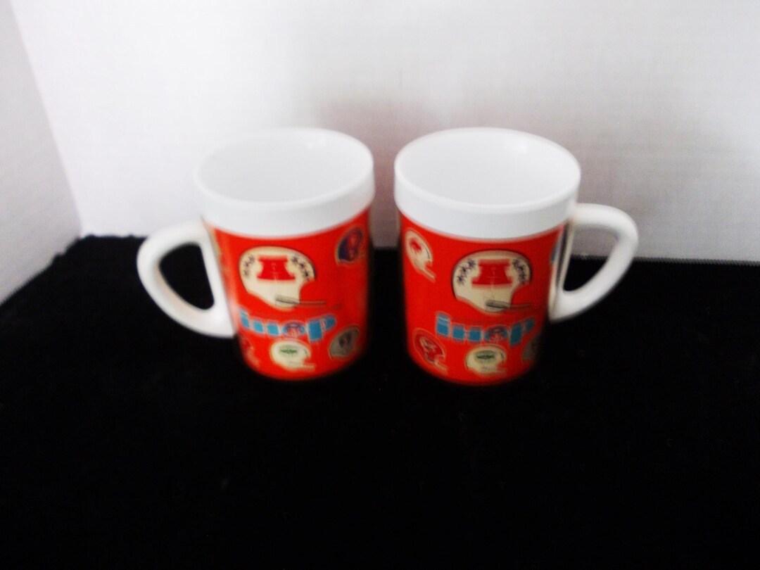 2 - Vintage IHOP Football Mugs - Etsy