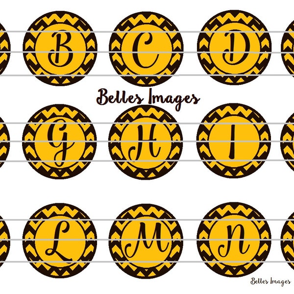 Alphabet Bottle Cap - Etsy