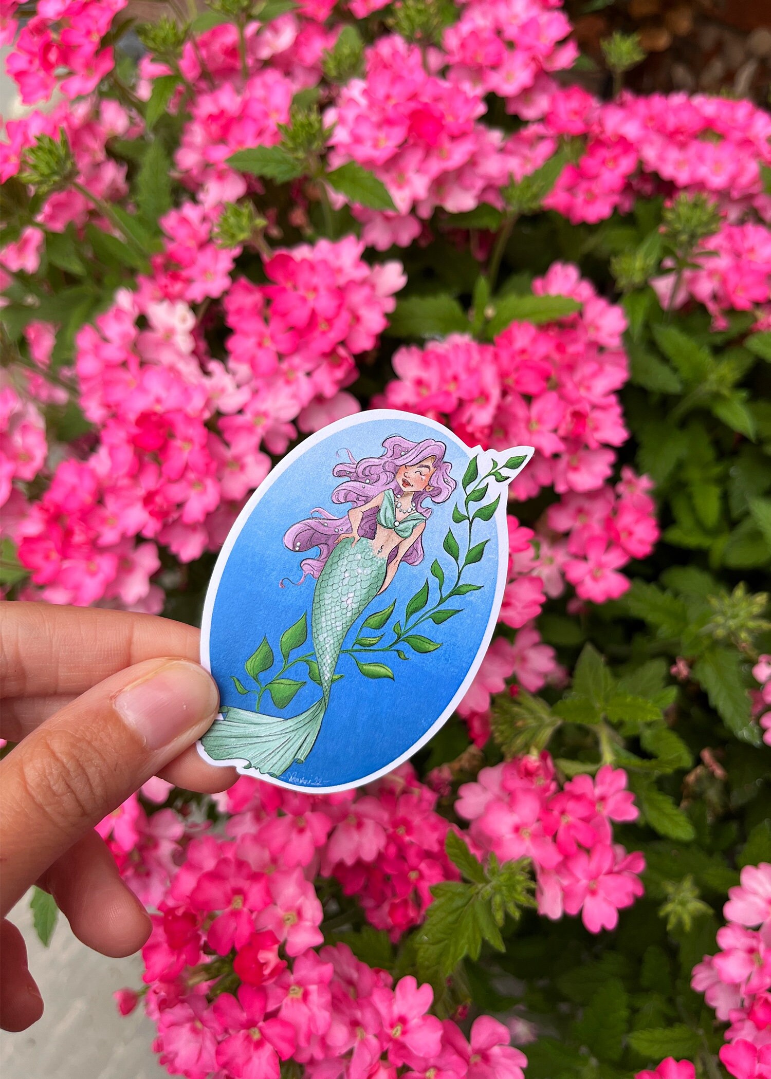 Green Mermaid Sticker Pack, Mermaid Gift, Bullet Journal, Mermaid Decor - Etsy