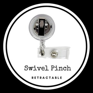 Essential Worker Badge Reel School Nurse Glitter Retractable - Etsy