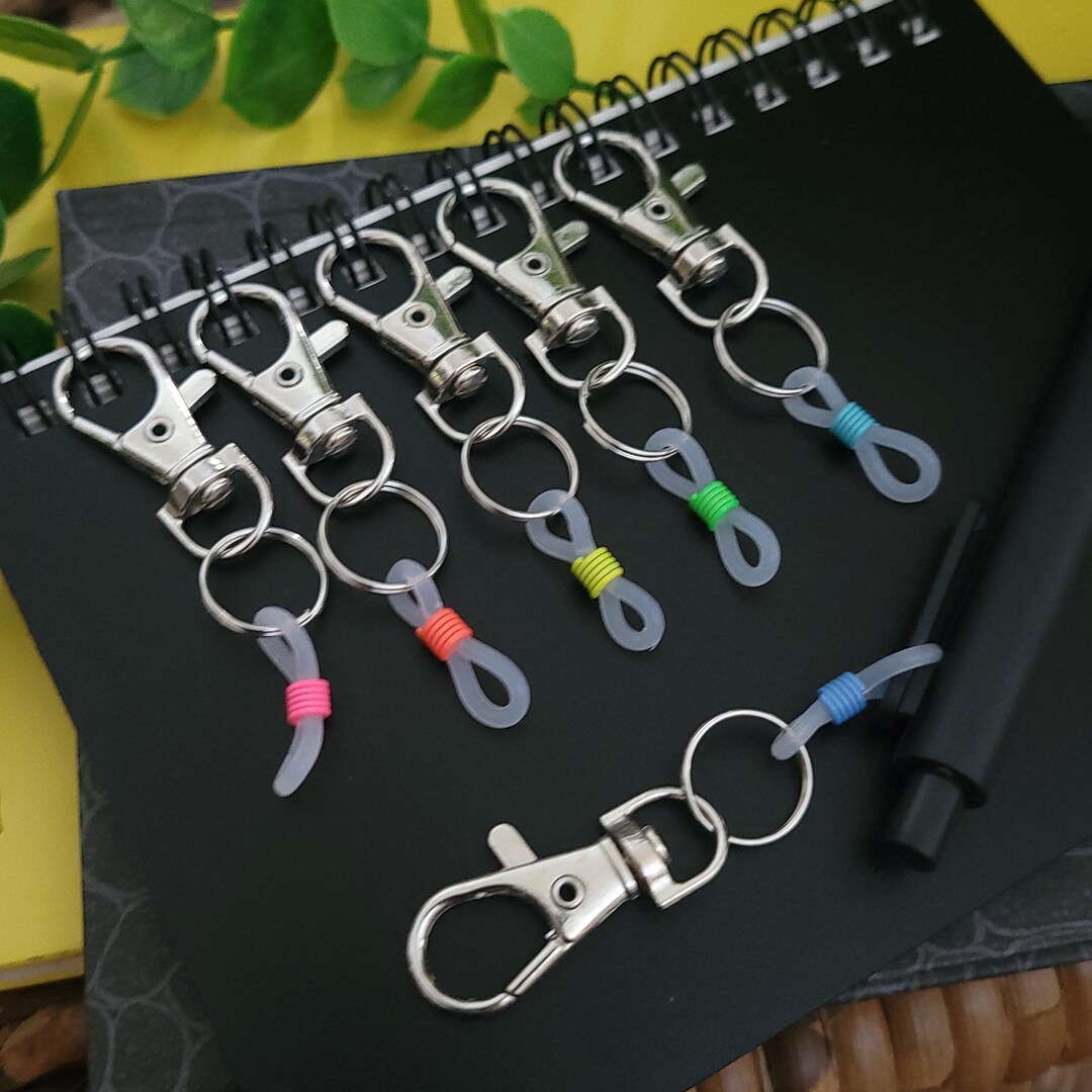 Colorful Silicone Pen Clip for Badge Reels: Durable Secure Lobster ...
