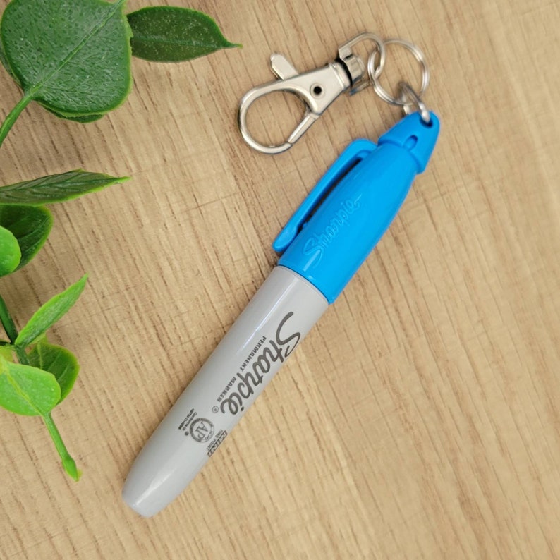 Mini Sharpie Marker Badge Reel Clip on Sharpie Pen Badge - Etsy