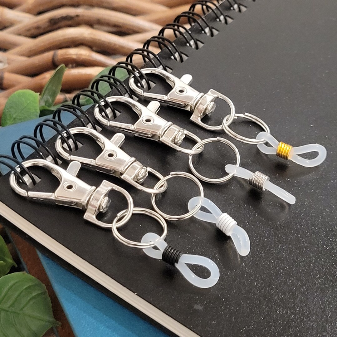 Pen Clips With Lobster Clasp, Pen Converter, Silicone Ring and Clip for ...