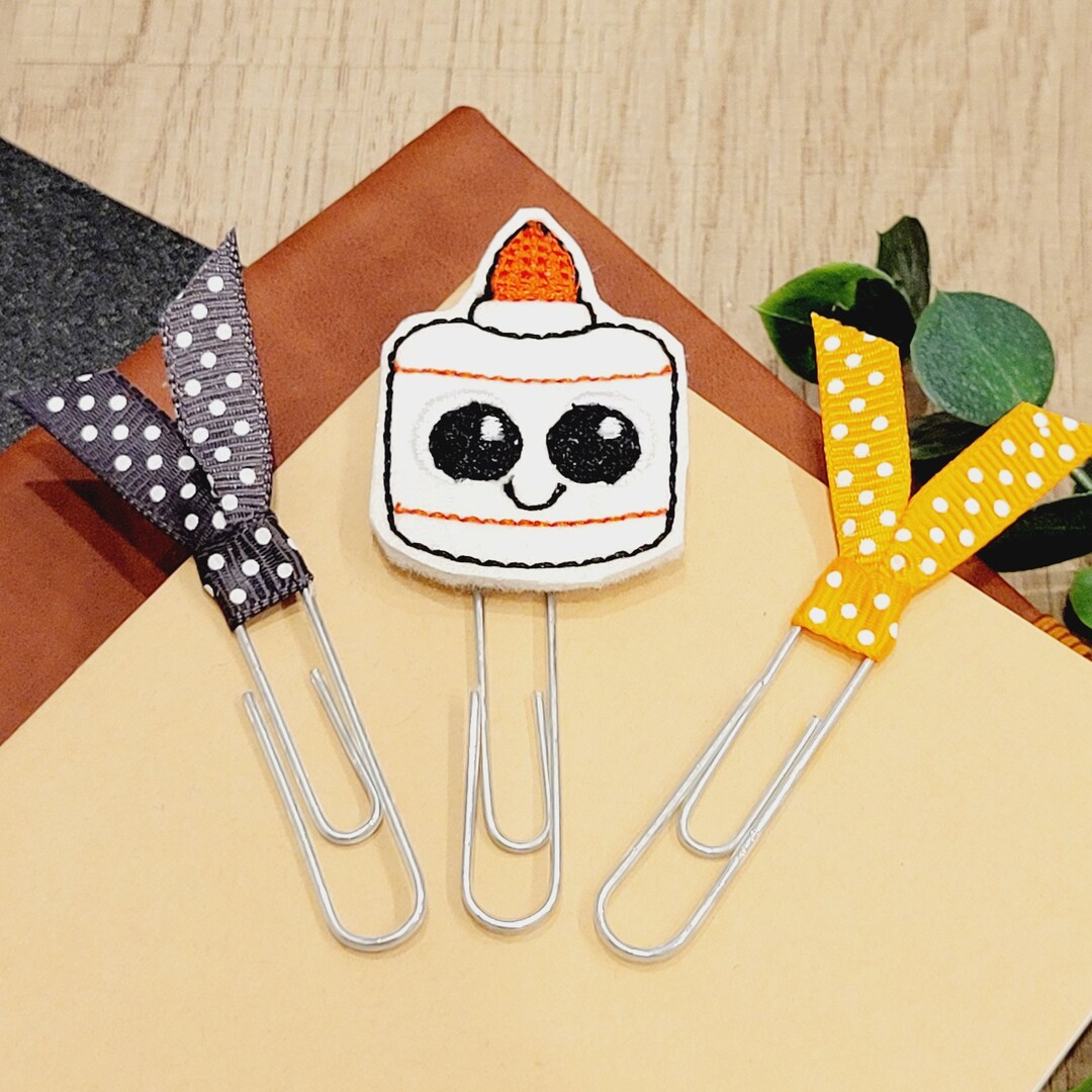 School Glue Planner Clip, Journal Clip, Teacher Badge Reel ...