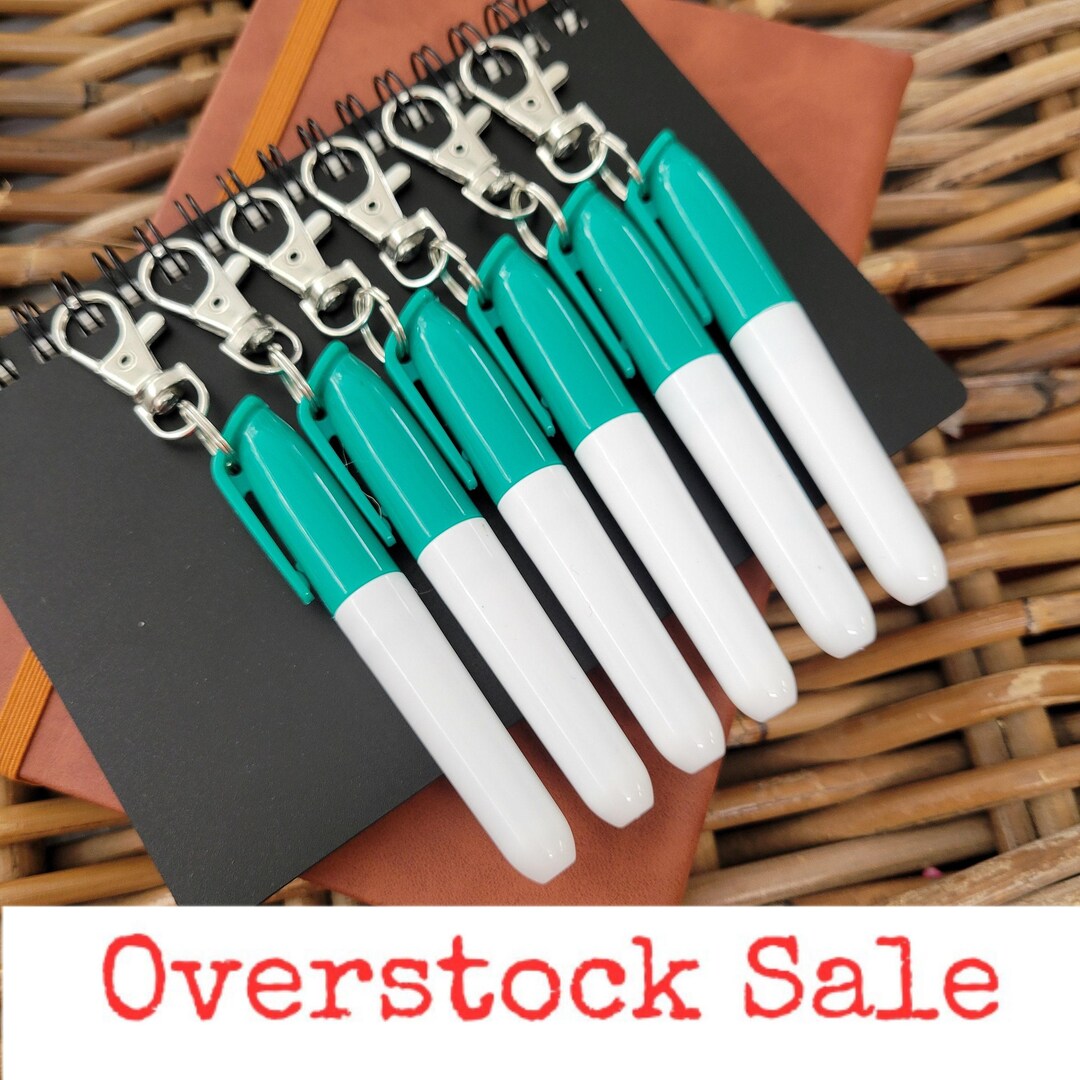 Mini Dry Erase Marker With Clip, Badge Reel Accessory, Clip-on Marker ...