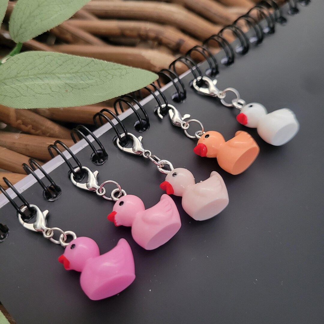 Rubber Ducky Charm, Rubber Duck Badge Reel Charm, Badge Reel Dangle ...