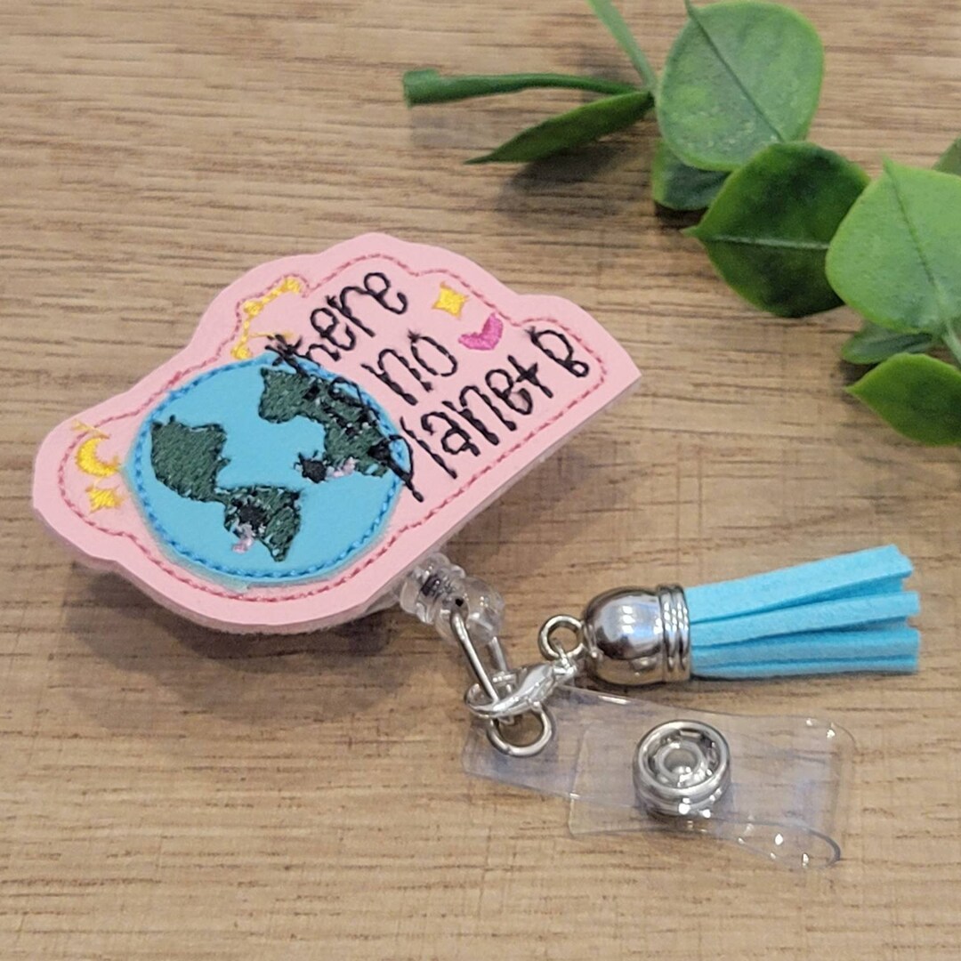 Earth Day Badge Reel, Environmental Badge Reel, Earth ID Holder ...