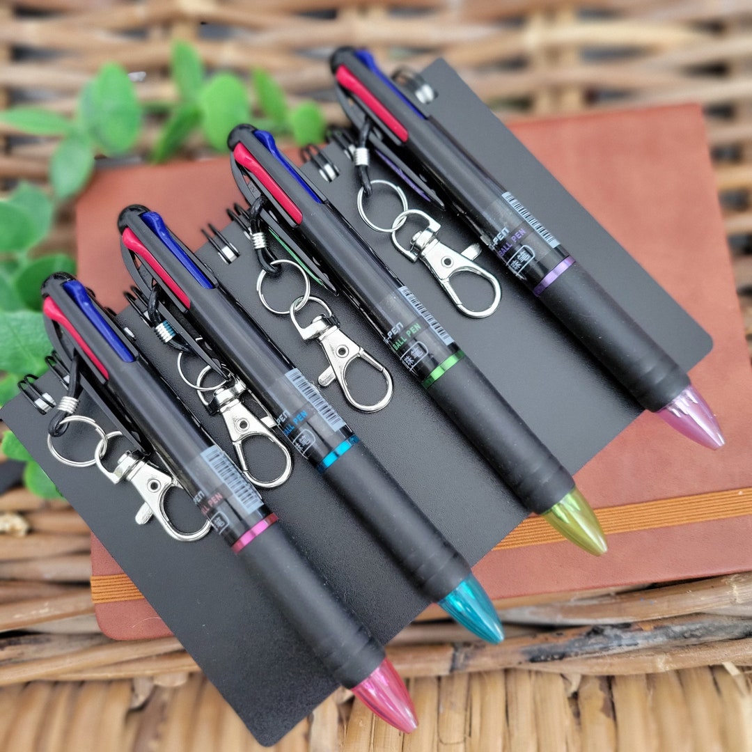 Sleak Multi-color Retractable Ballpoint Pen, Fun for Office or School ...