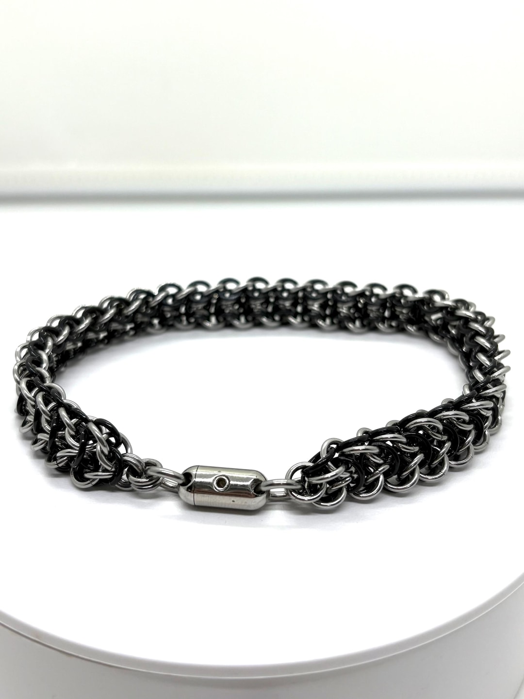 Stainless Steel Spinal Elfweave With Full Accent Colors Hex Locking ...