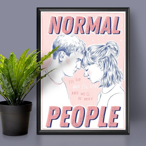 Normal People Book Print in Various Sizes - Etsy