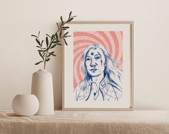 Everything Everywhere All at Once just Be a Rock Poster 12x18 - Etsy UK