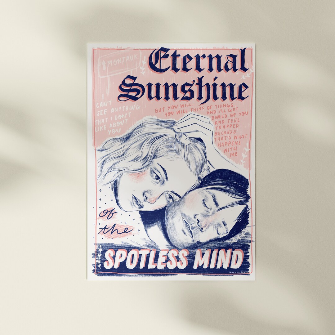 Eternal Sunshine of the Spotless Mind A4 Art Print - Etsy