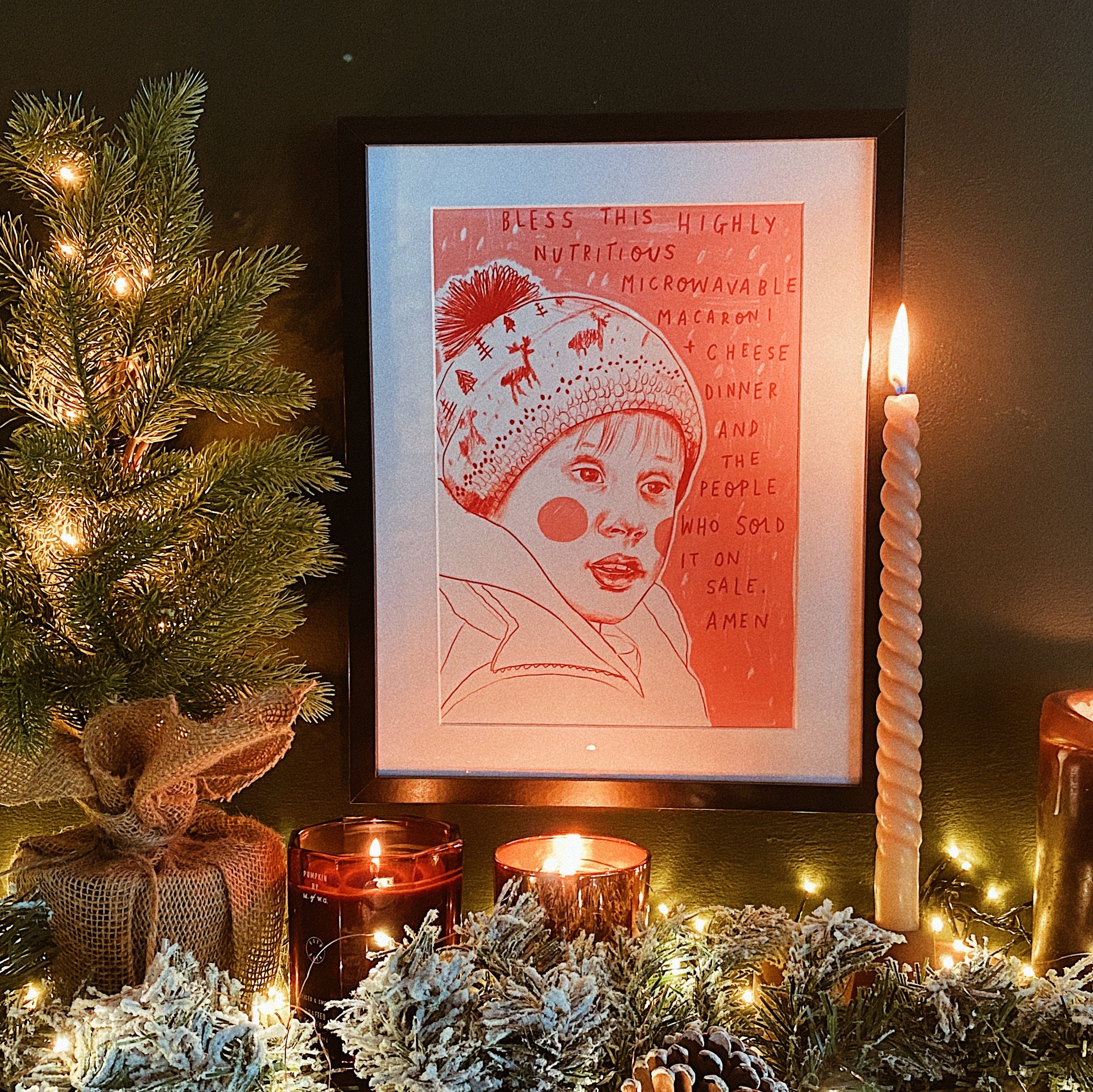 Home Alone A4 Art Print | Etsy