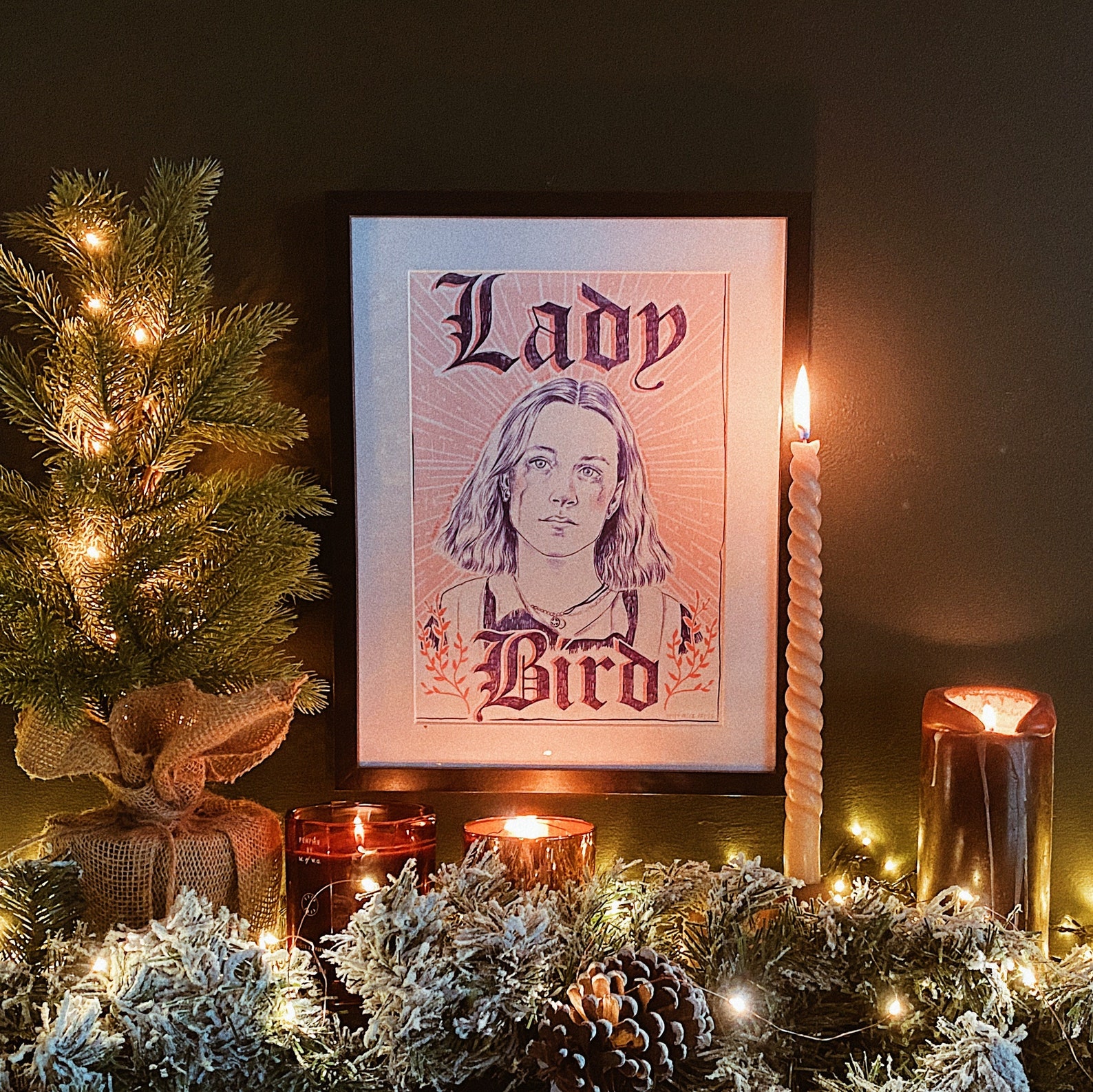 Lady Bird A4 Print | Etsy