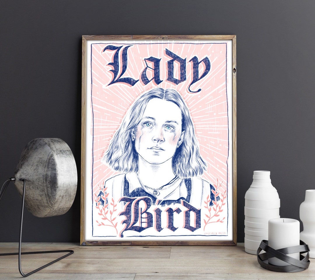 Lady Bird A4 Print - Etsy