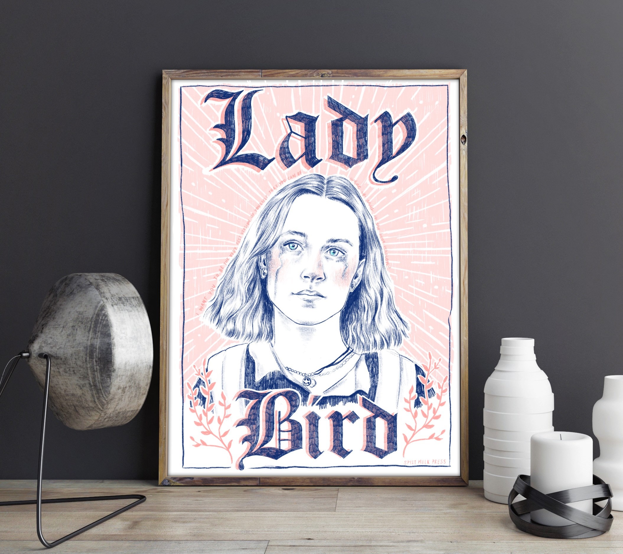 Lady Bird A4 Print | Etsy