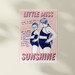 Little Miss Sunshine A4 Art Print - Etsy