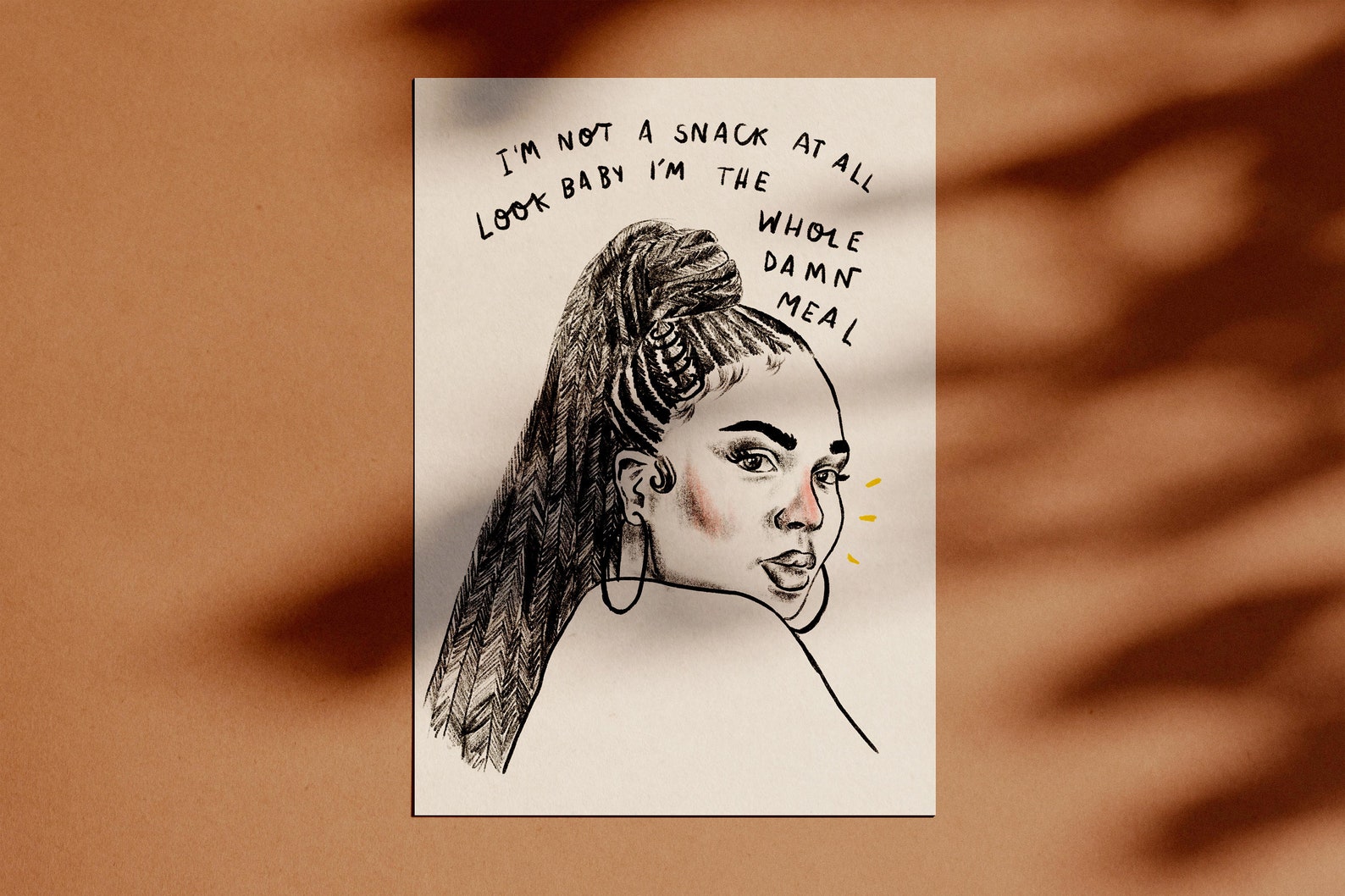 Lizzo Juice A4 Print | Etsy UK