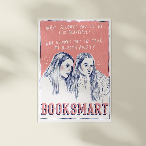 Booksmart Print - Etsy