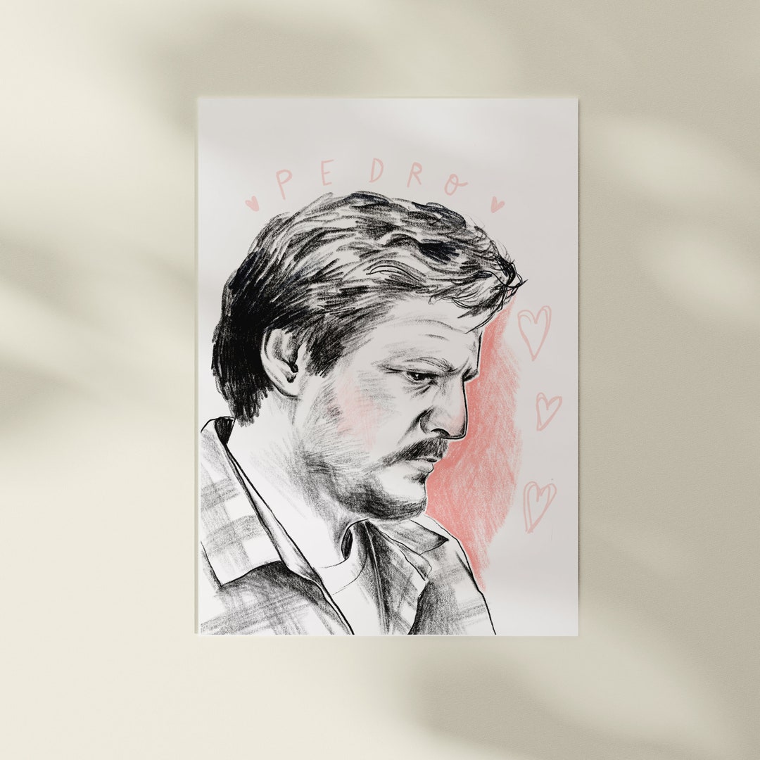 Pedro Pascal A4 Art Print - Etsy