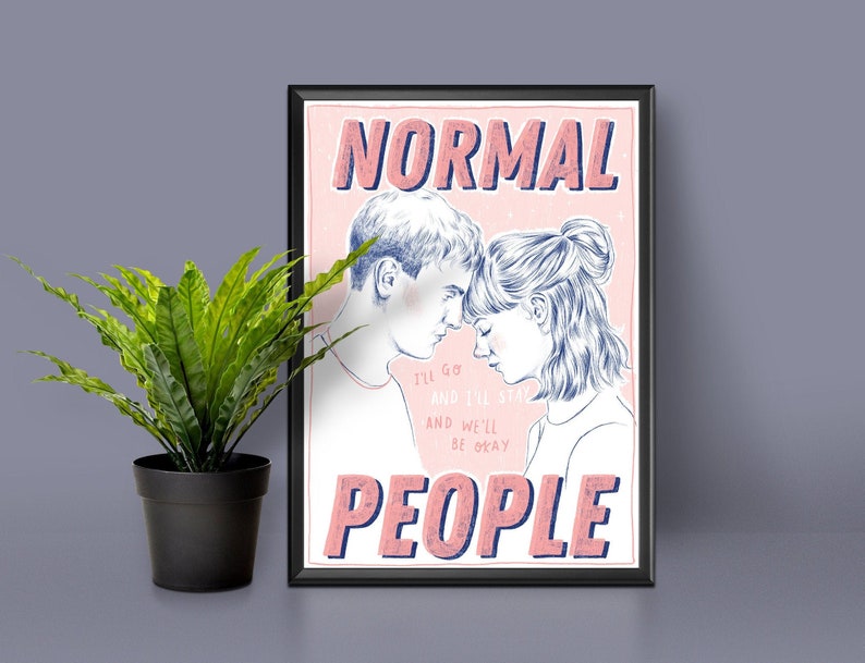Normal People A4 Print - Etsy UK