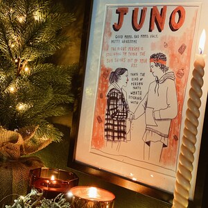 Juno A4 Movie Art Print - Etsy