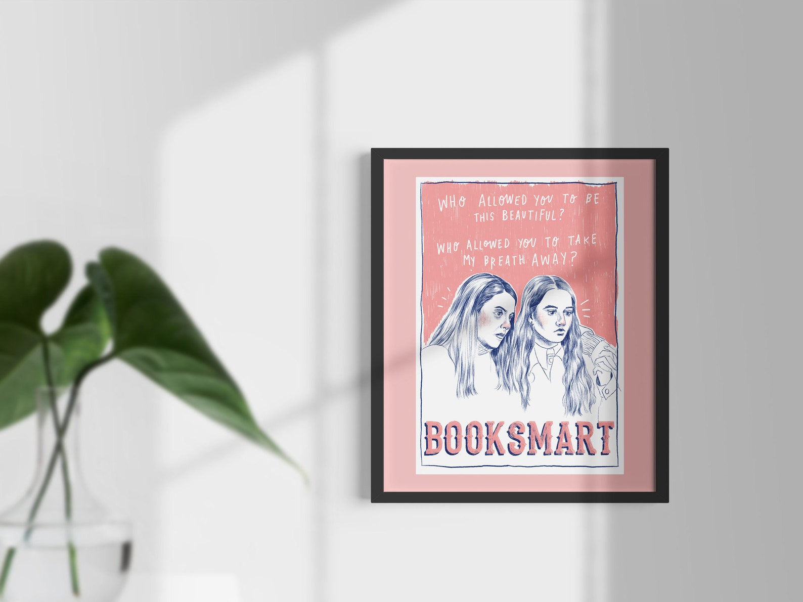 Booksmart A4 Art Print - Etsy UK
