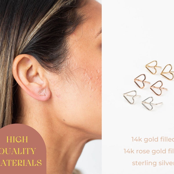 Heart Bobby Pins - Etsy